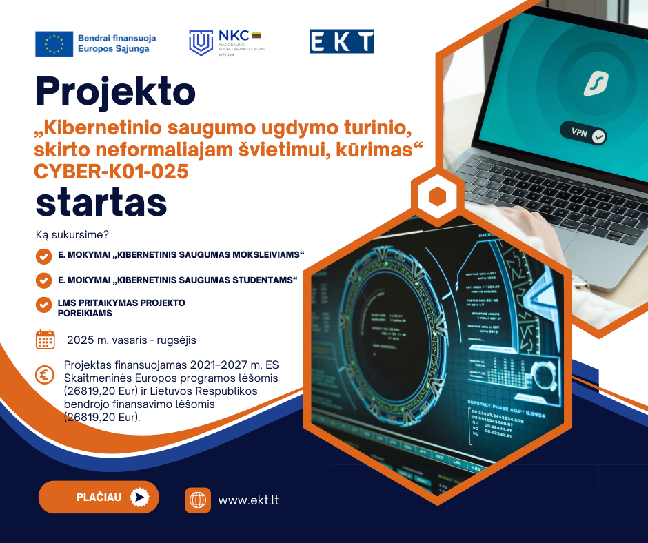 EKT – Strategija. Efektyvumas. Vertė projekto startas (1) - EKT - Strategija. Efektyvumas. Vertė